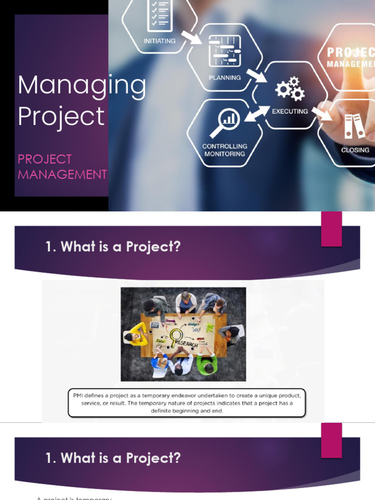 Managing Project | PDF | Project Management | Projects