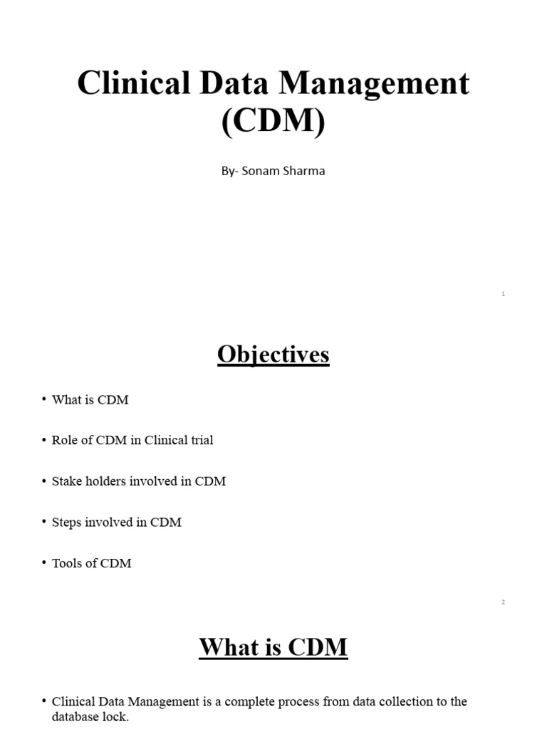 Clinical Data Management | PDF | Computers