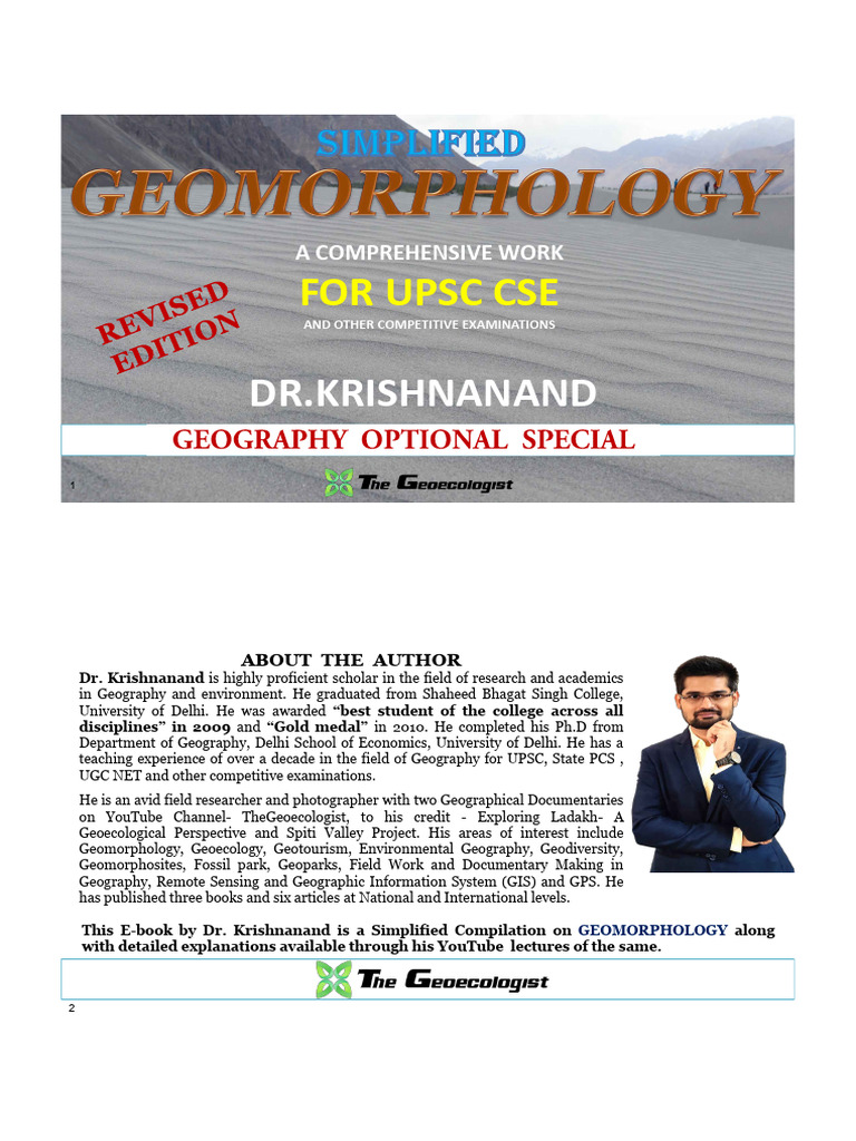 Geomorphology Ebookppt Revised 2 | PDF | Plate Tectonics | Planetary Core