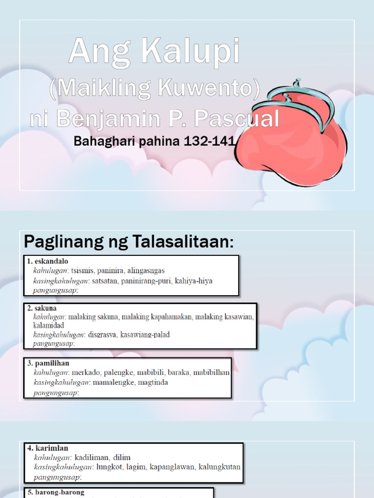 Ang Kalupi | PDF