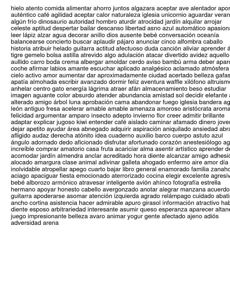 Documento 4 | PDF | Amor