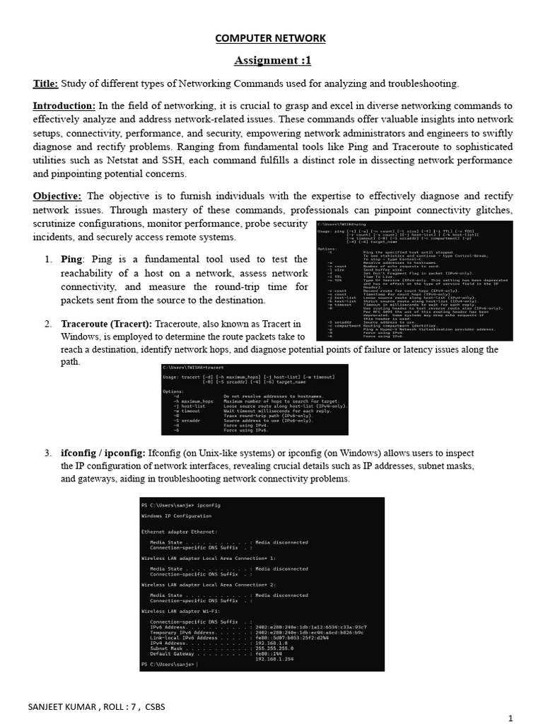 Network 1,2,3,4 | PDF | Computer Network | Thread (Computing)