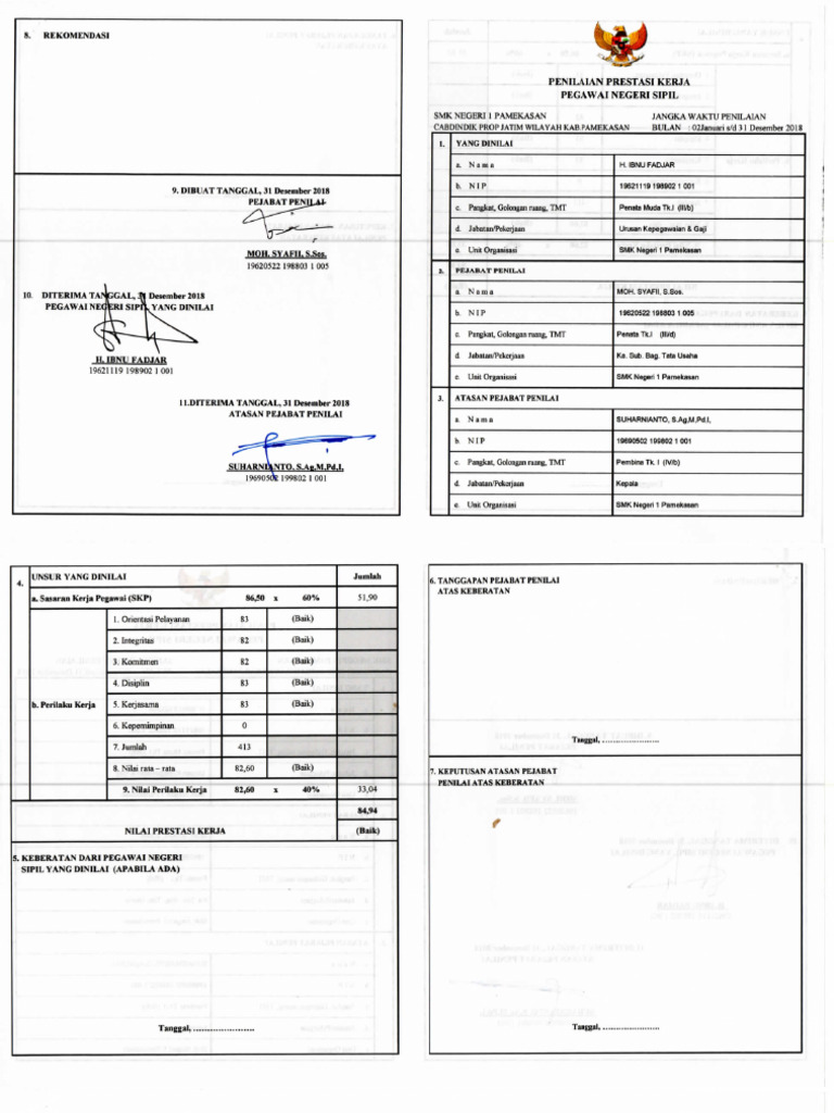 SKP 2018 H Fajar | PDF