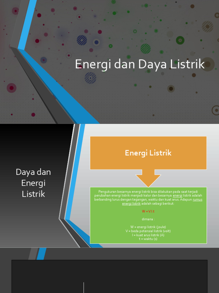 Energi Dan Daya Listrik | PDF