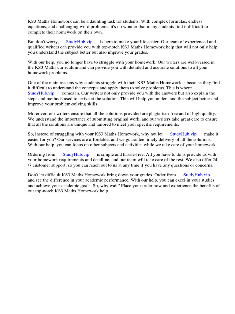 Ks3 Maths Homework Booklet Filetype PDF | PDF | Teaching Mathematics ...