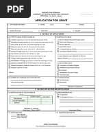 CSC Leave Form 2023 Application Guide | PDF | Parental Leave | Childbirth