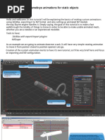 AAF Animation Pack Guide - Basic | PDF | Computer File | Xml