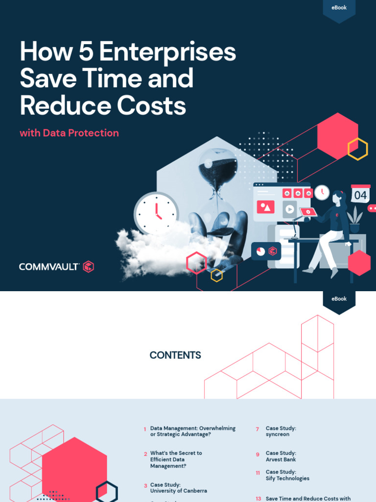 Enterprises Boost Efficiency with Data Protection | PDF | Cloud Computing | Backup