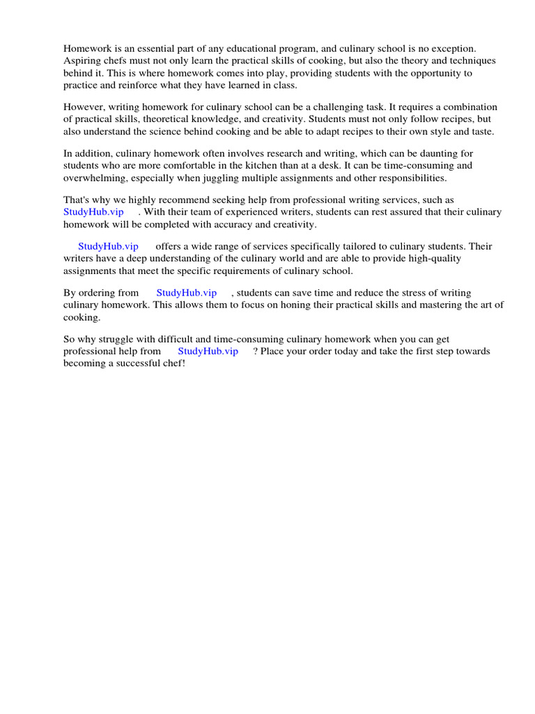 Culinary Essentials Homework Activities | PDF | Worksheet | Culinary Arts