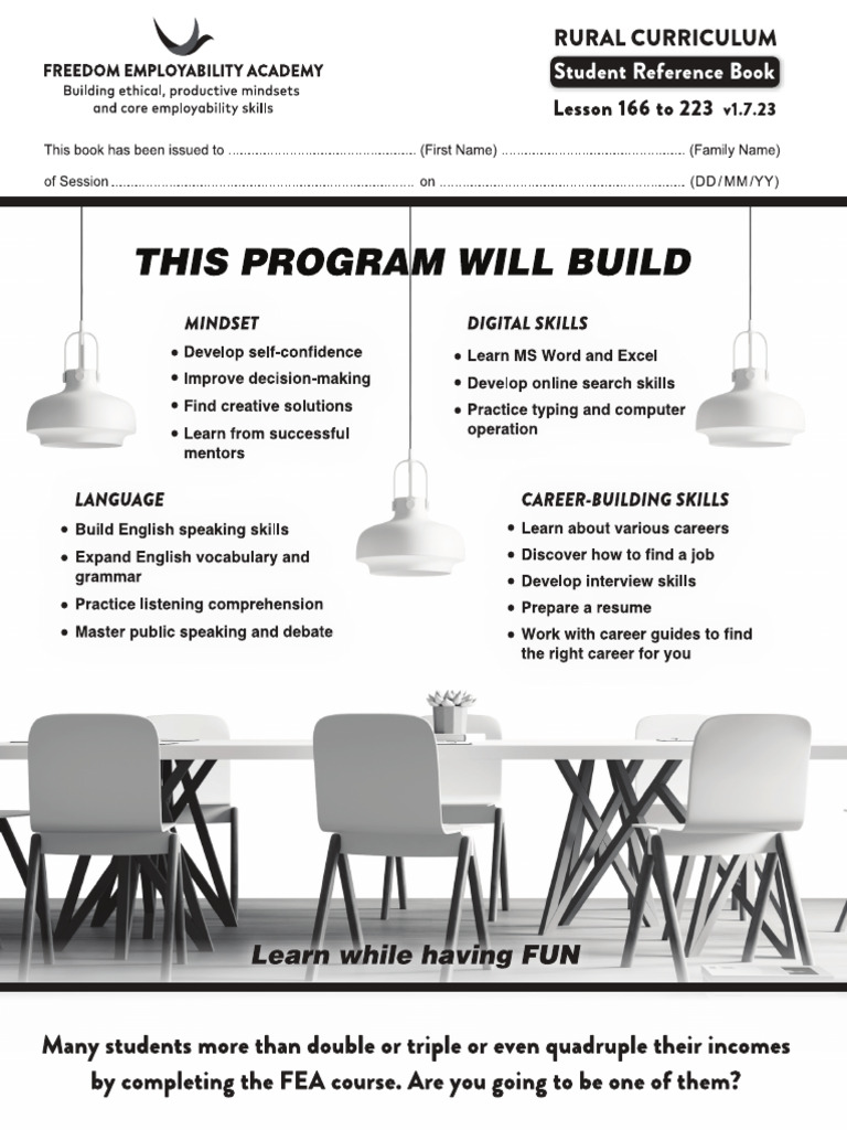 FEA Student Reference Guide | PDF | Cheque | Banks