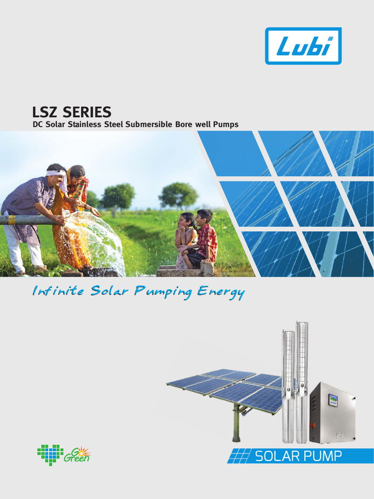 Solar DC Pump LSD | PDF | Solar Panel | Electricity
