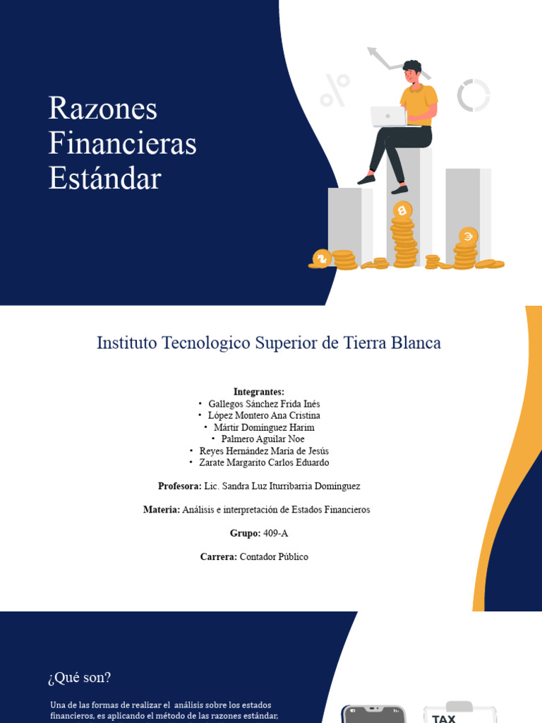 Razones Estandar | PDF | Business | Estado financiero