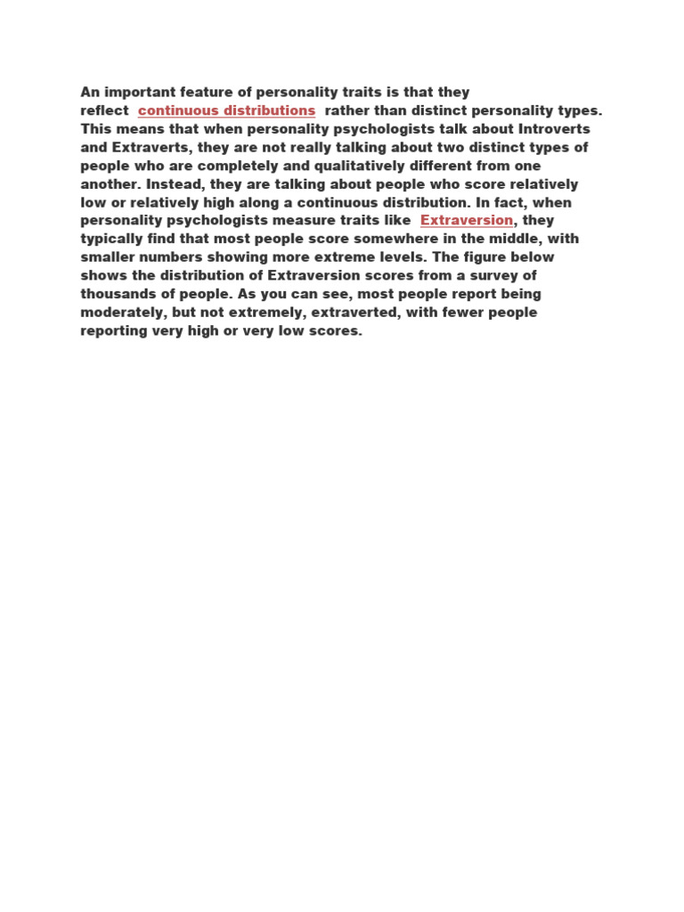 PERSONALITY2 | PDF | Extraversion And Introversion | Human Development