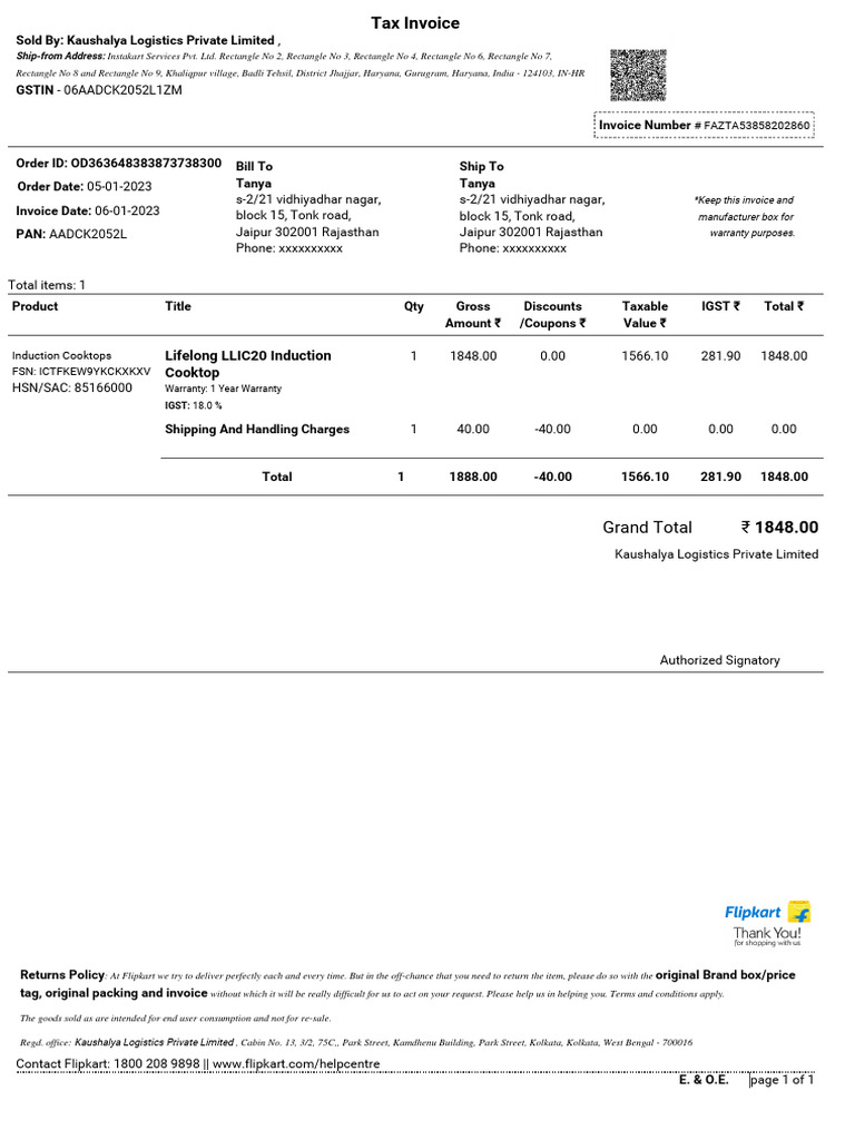 Invoice structure | PDF | Economies | Payments