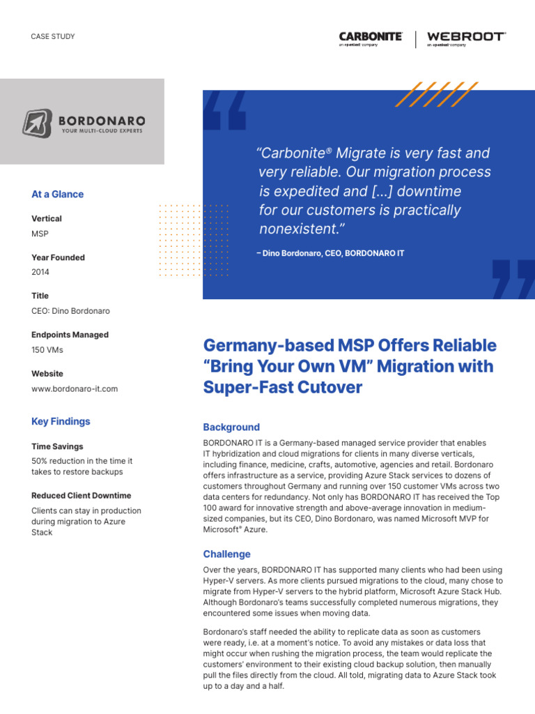 carbonite_bordonaro_cs | PDF | Microsoft Azure | Cloud Computing