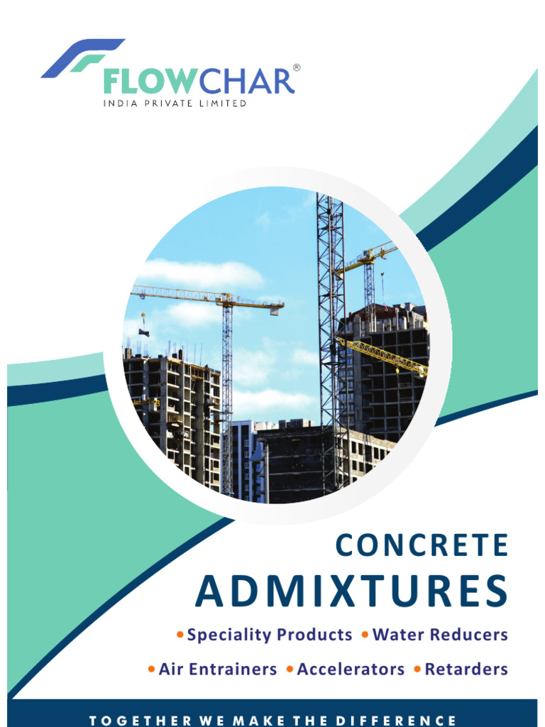 Flowchar Admixture Brochure | PDF | Concrete | Materials