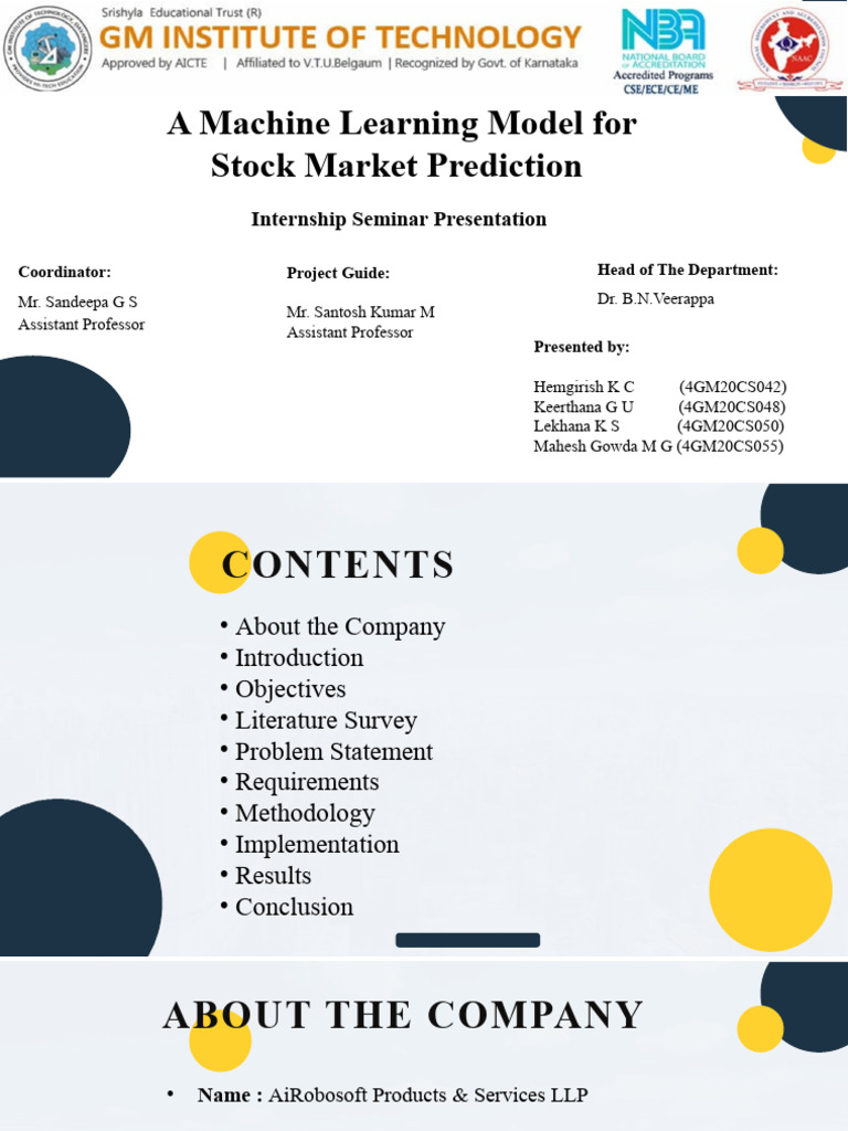 Intern | PDF | Artificial Neural Network | Computing
