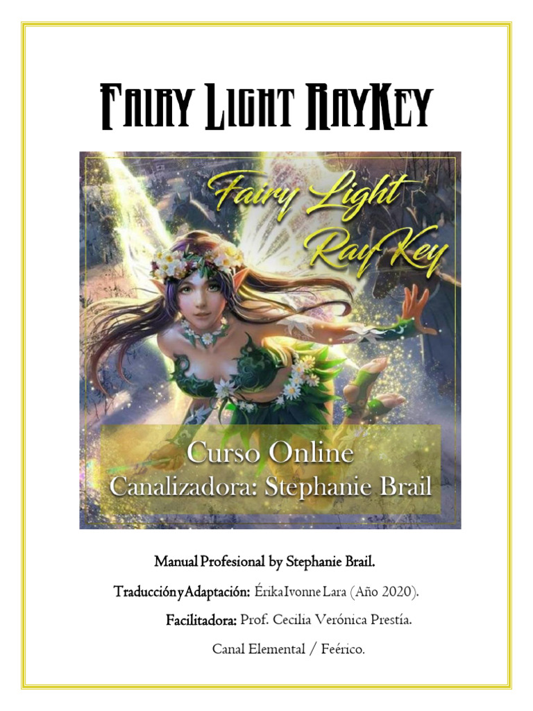 Fairy Ligth Raykey | PDF | Reiki | Hadas
