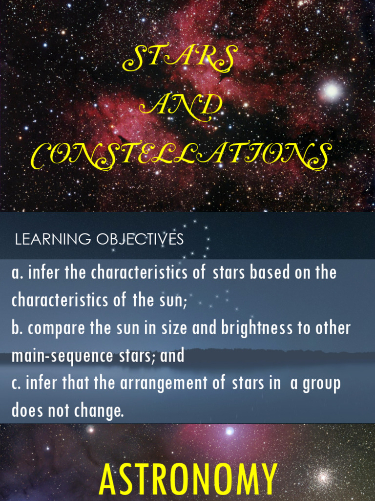 Stars and Constellations | PDF | Apparent Magnitude | Stars