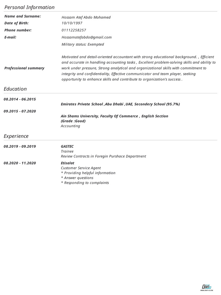 Hossam's CV | PDF | Oracle Corporation | Accounts Payable