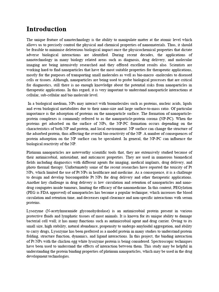 Introduction Assignment | PDF | Ultraviolet–Visible Spectroscopy ...
