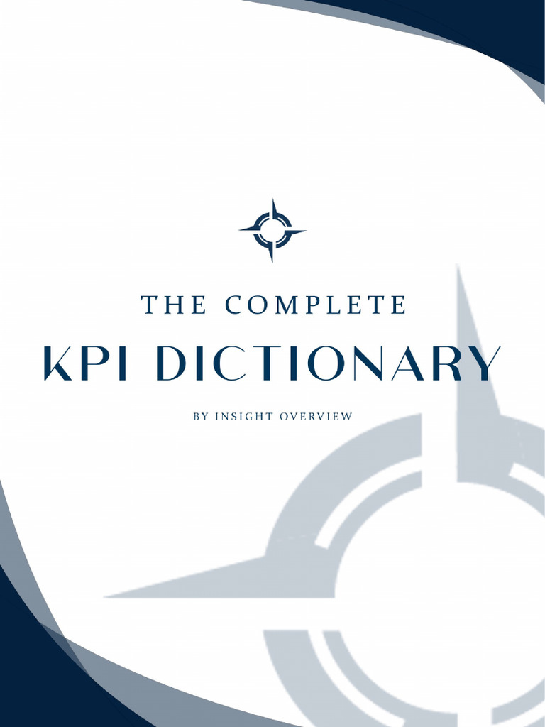 Kpi Dictionary | Download Free PDF | Performance Indicator | Investing