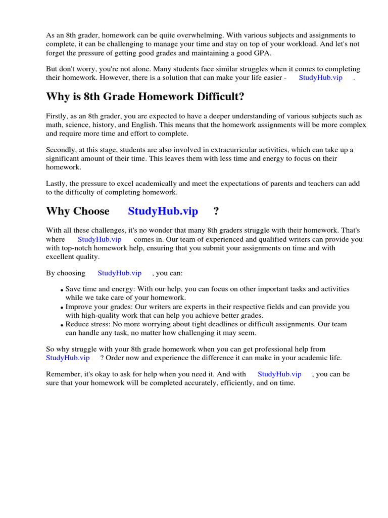 8th Grade 20 Day Homework Day 6 Answers | PDF | Homework