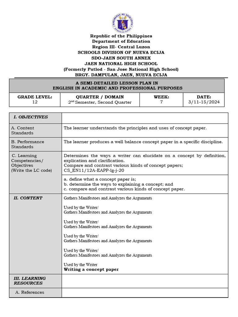 Concept Paper | Download Free PDF | Concept | Learning