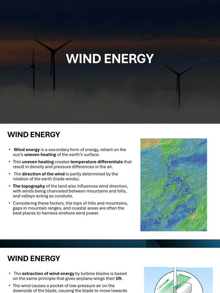 Wind Energy Pdf Wind Power Wind Turbine