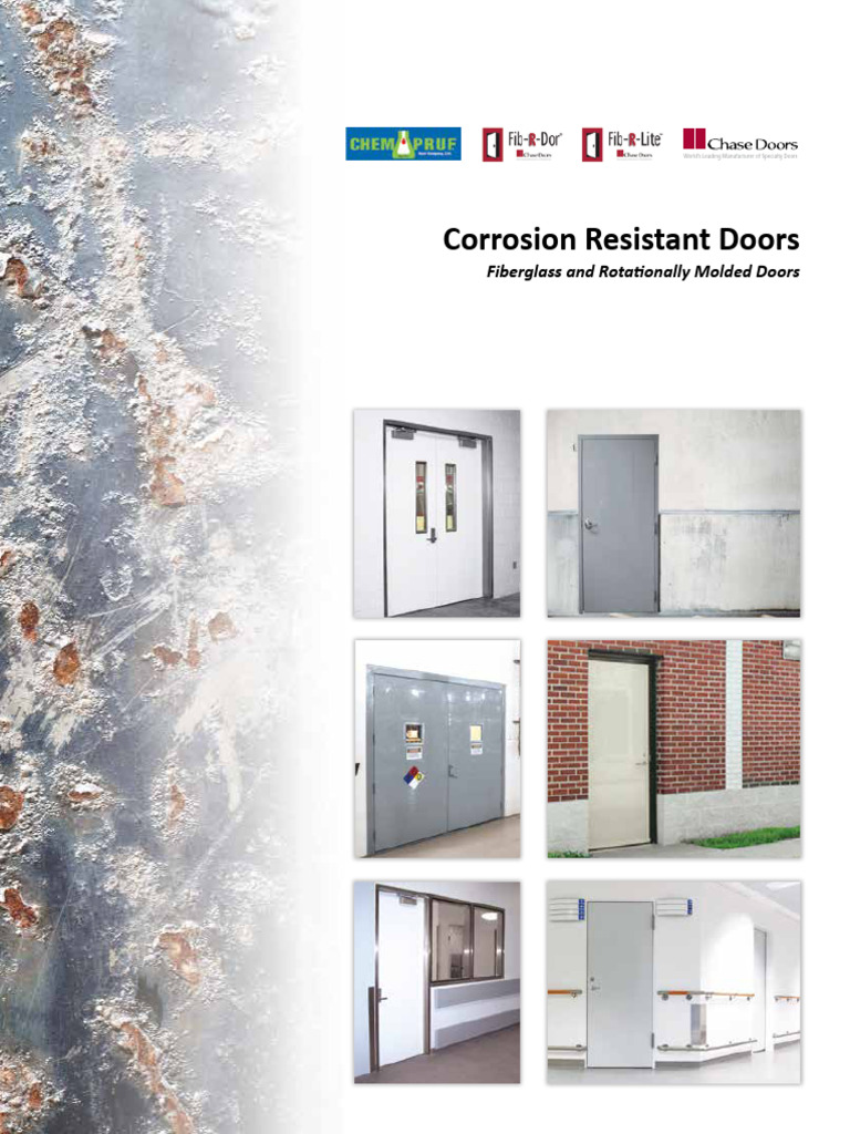 Product Brochure - Corrosion Resistance Fiberglass | PDF | Door ...