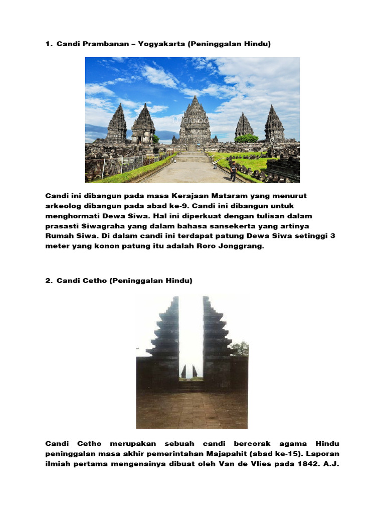 Candi | PDF | Ilmu Sosial