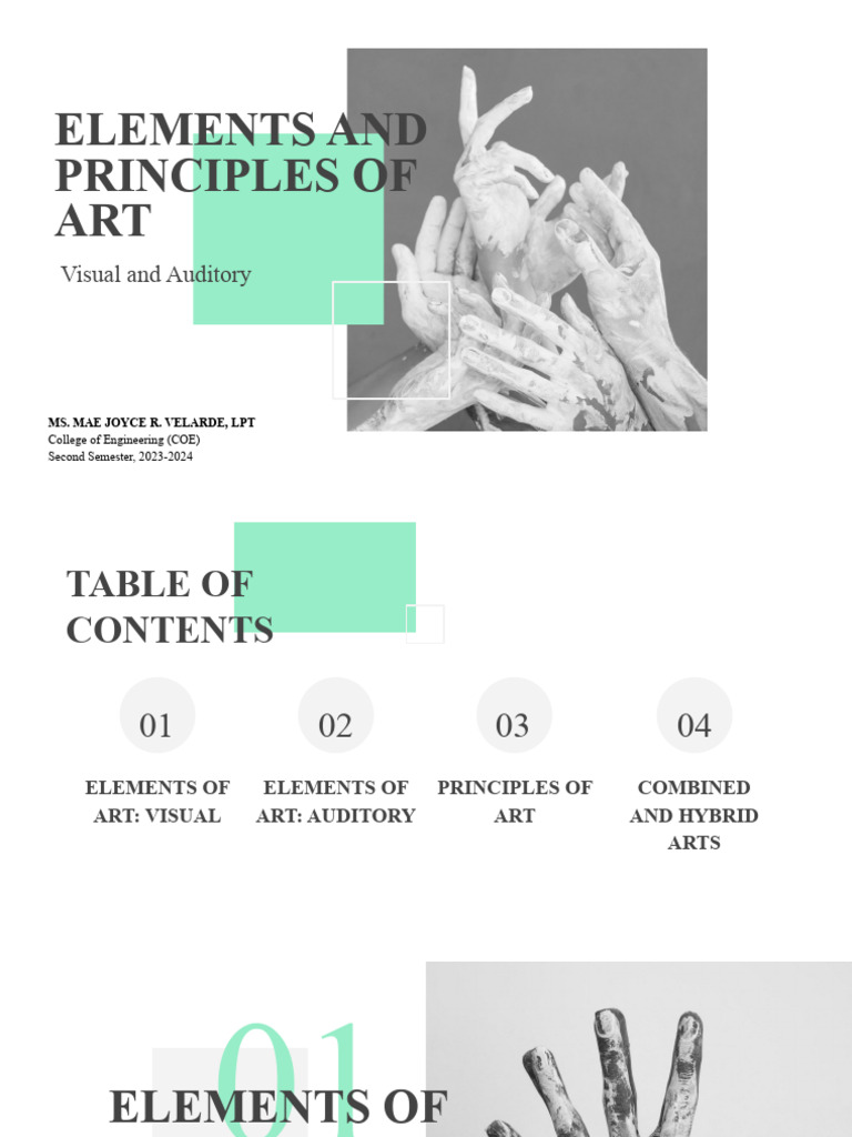 Art Elements and Principles Overview | PDF | Shape | Composition ...