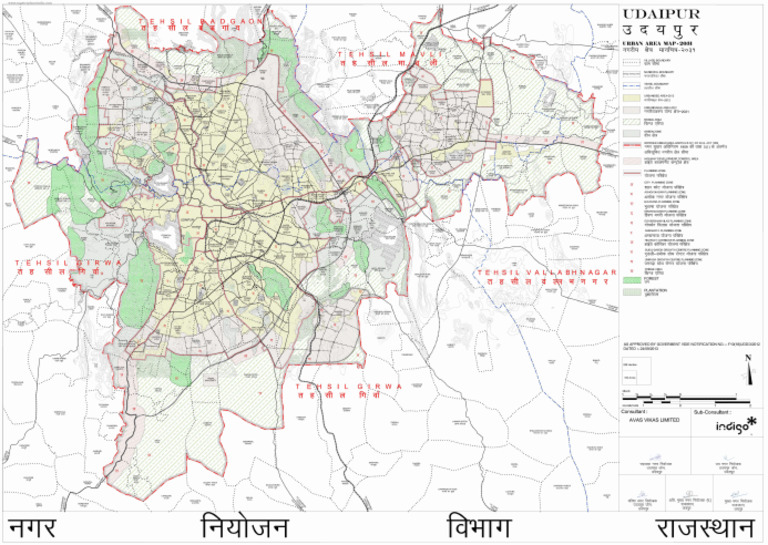 udaipur-urban-area-2031-map | PDF
