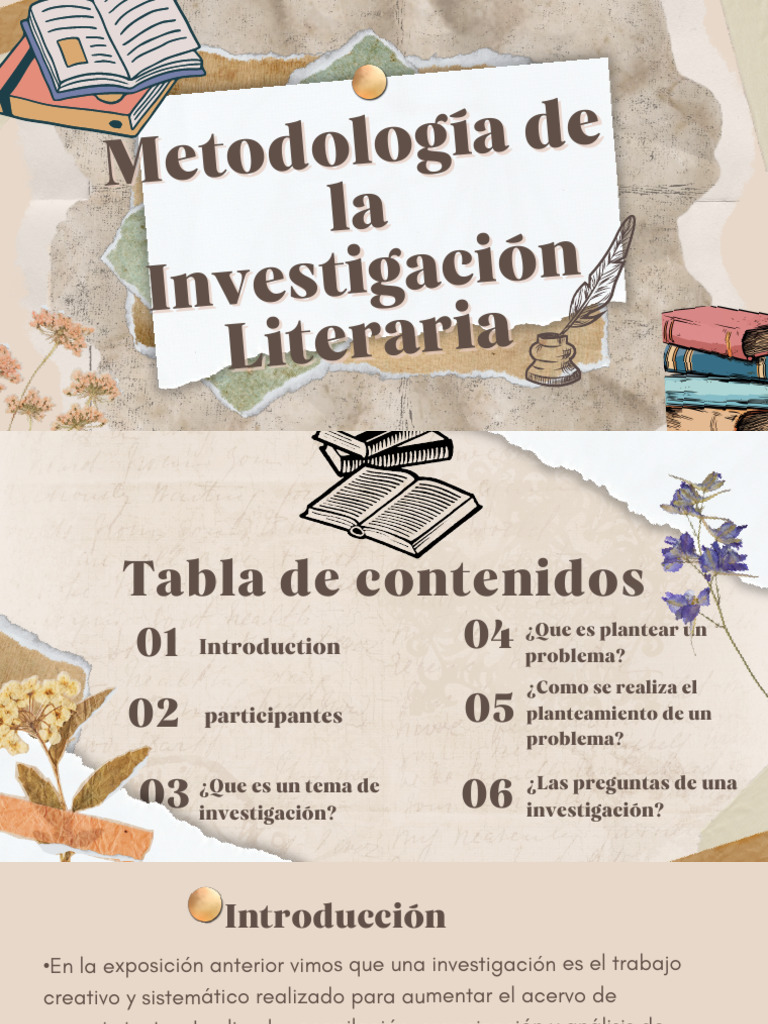 Metodología de La Investigación Literaria | PDF