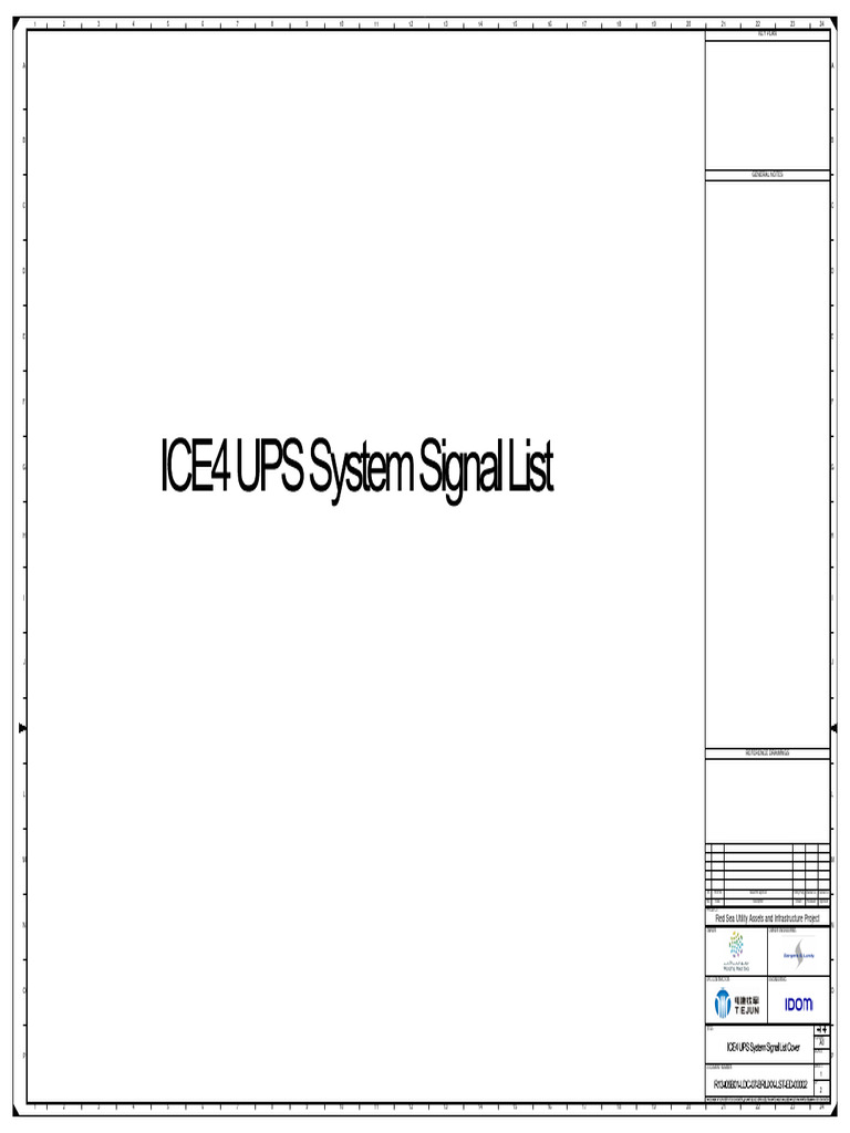 R13-I06B01 Signal List | PDF | Power Inverter | Rectifier