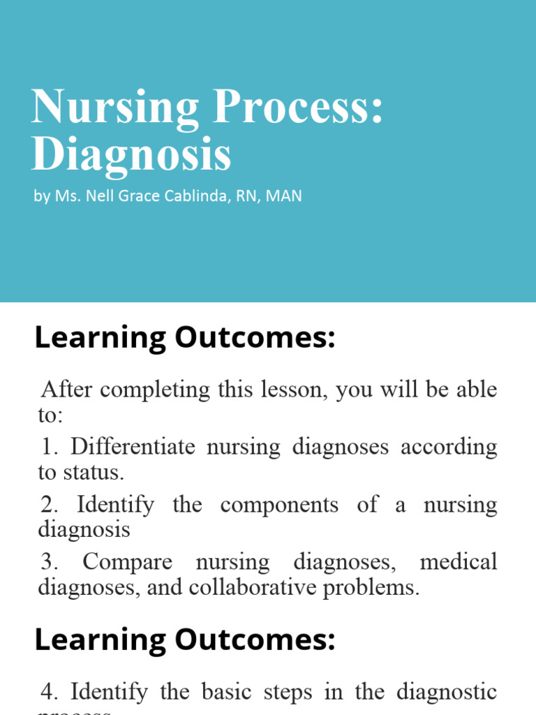 Three-Part Nursing Diagnosis Explained | PDF | Medical Diagnosis | Nursing