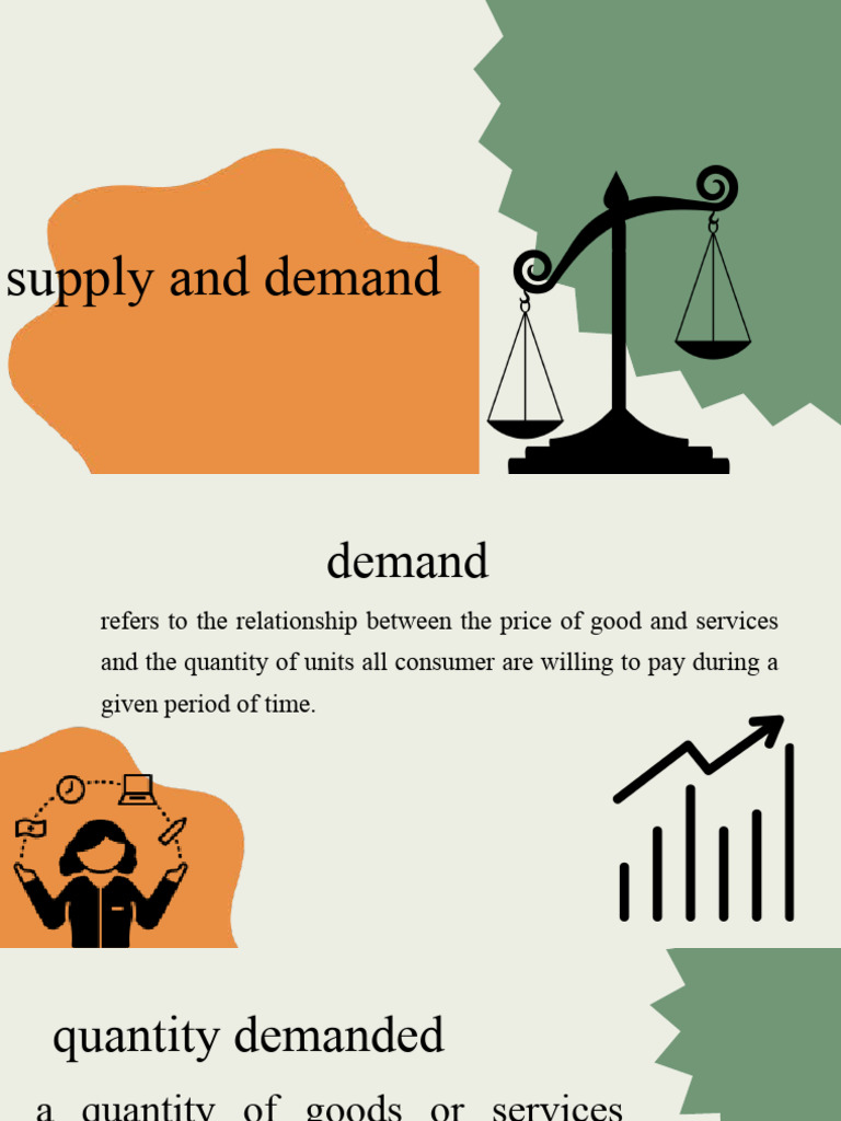 Lesson 1 - Demand and Supply | PDF