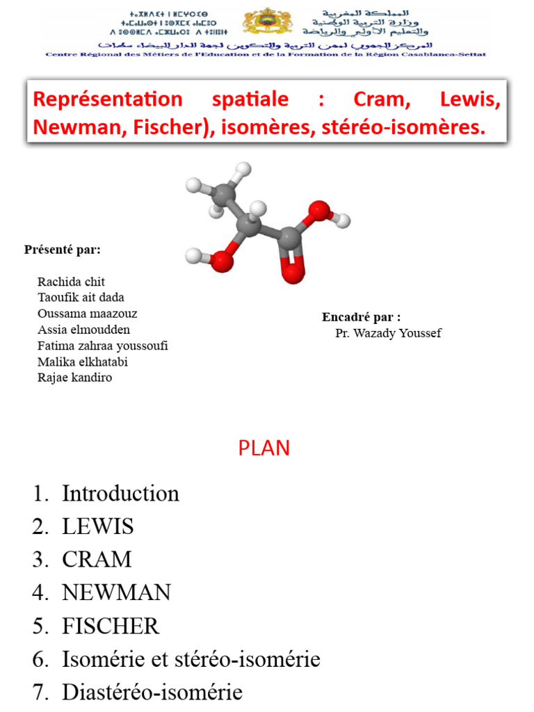 Expose Chimie Orga Version Final | PDF | Isomère | Chiralité (chimie)