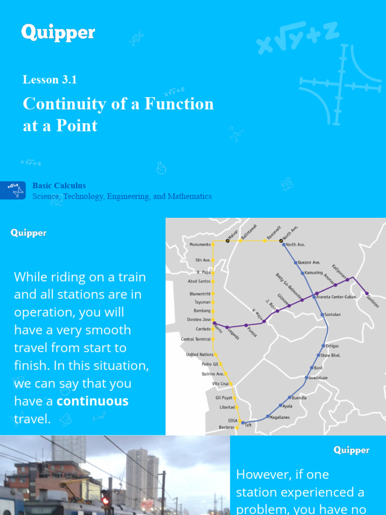 Lesson 3 - Continuity of A Function | PDF | Function (Mathematics) | Continuous Function