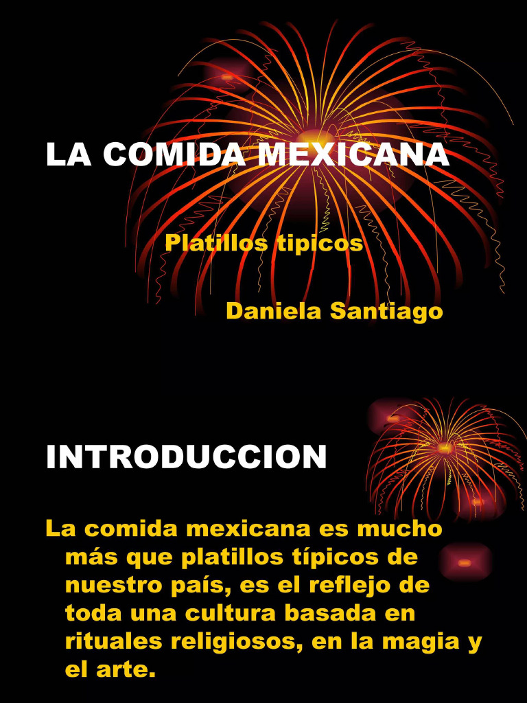 PDF La Comida Mexicana - Compress | PDF