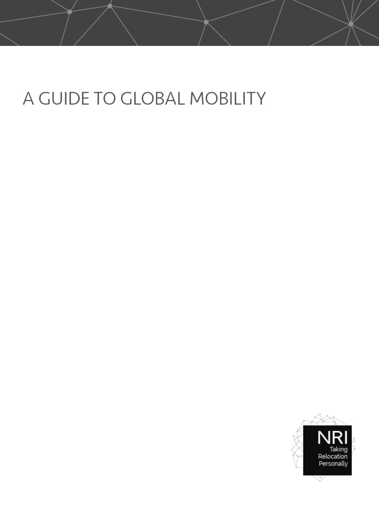 A Guide to Global Mobility | PDF | Cost Of Living | Employment