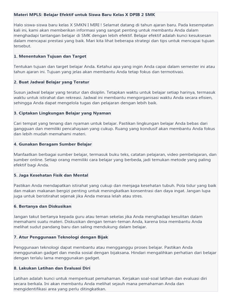 Materi Briefing Pdf Pengembangan Diri Kesehatan Holistik