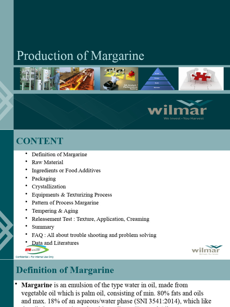 Margarine Production Process Guide | PDF | Margarine | Crystallization