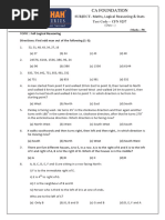 NCAT Sample Questions | PDF | Teaching Mathematics