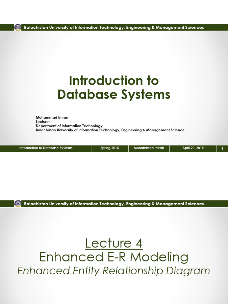 Lec 4 - IDB | PDF | Inheritance (Object Oriented Programming) | Computing