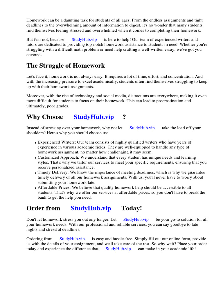 Homework Flyer | PDF | Homework | Literacy