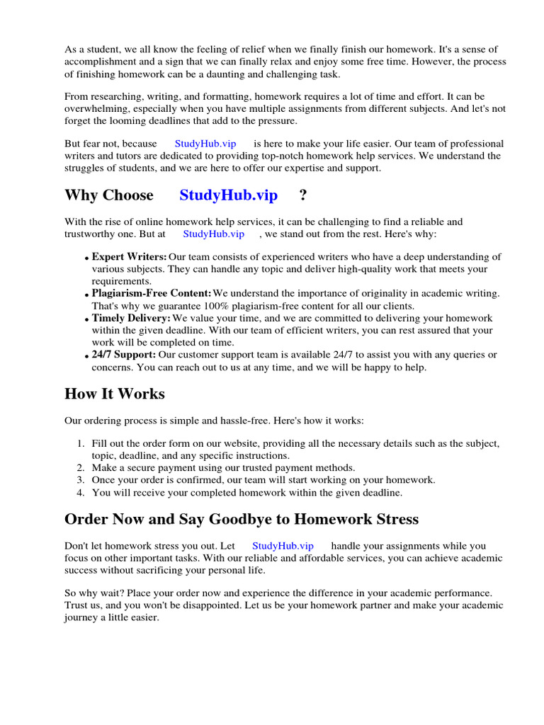 I Have Just Finished My Homework | PDF | Homework | Teachers