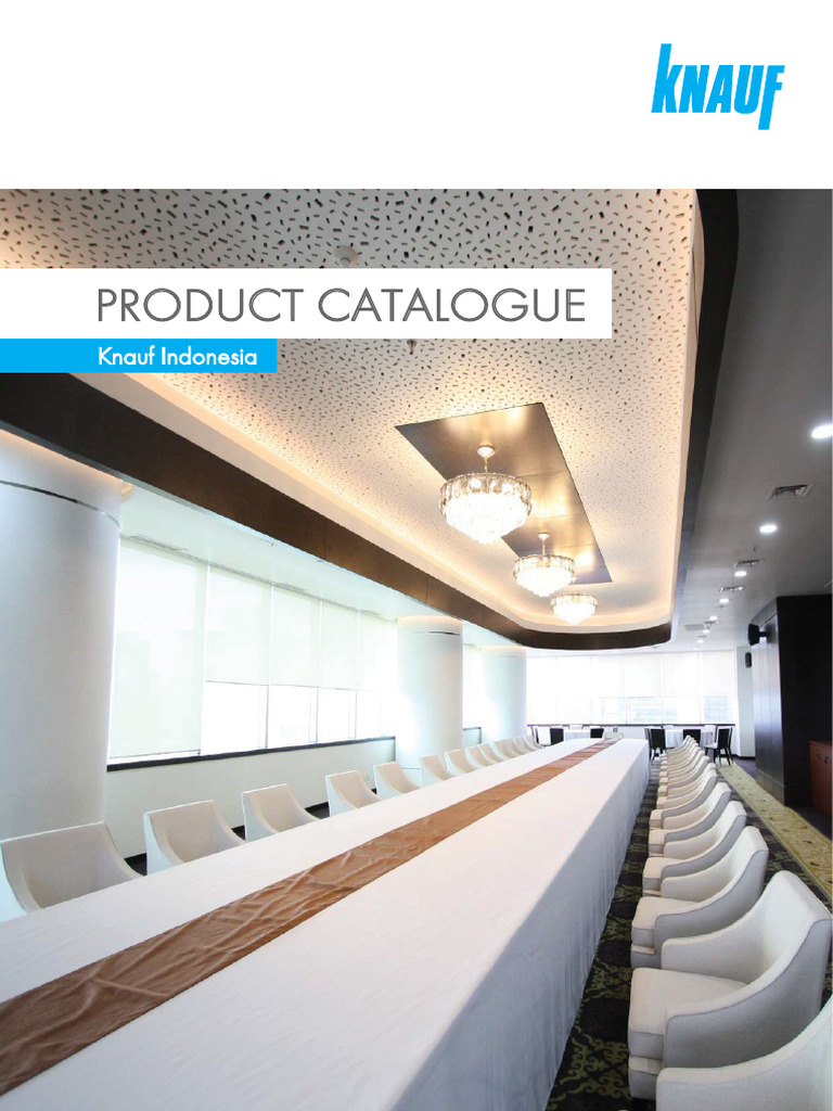 Knauf Indonesia Product Catalogue | PDF | Drywall | Building Materials