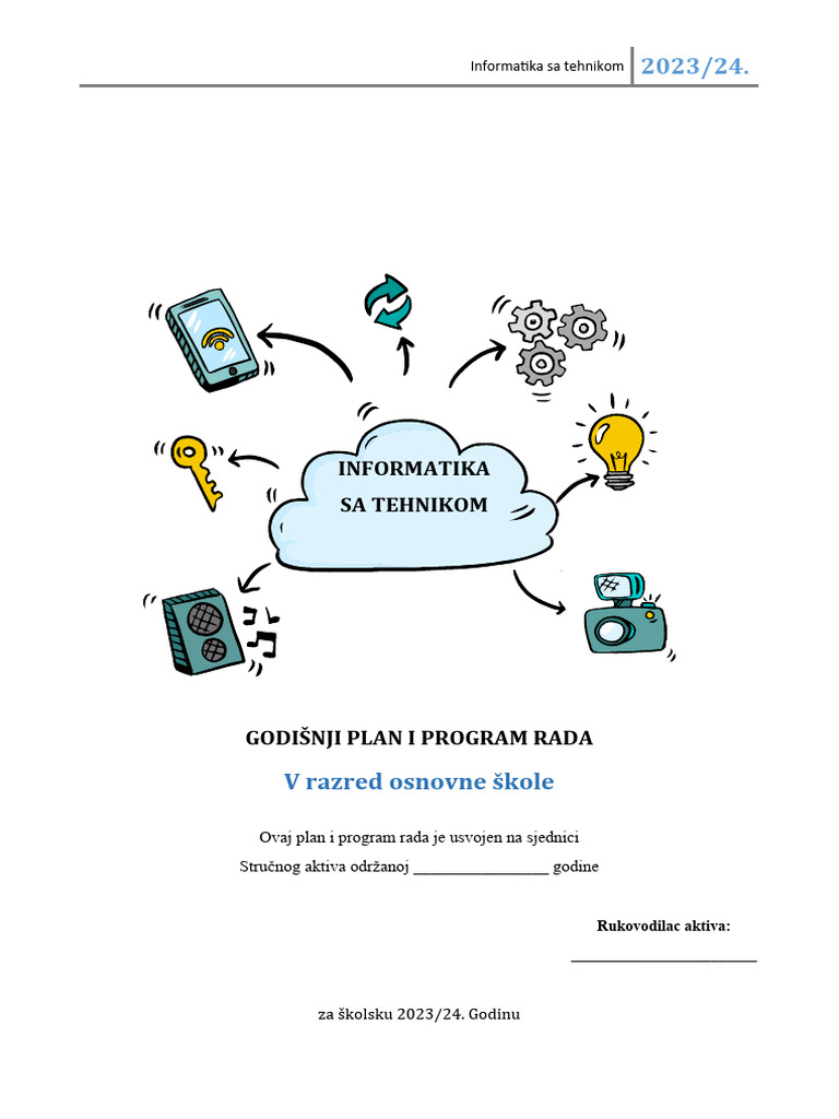 Informatika Sa Tehnikom v Final Razred | PDF