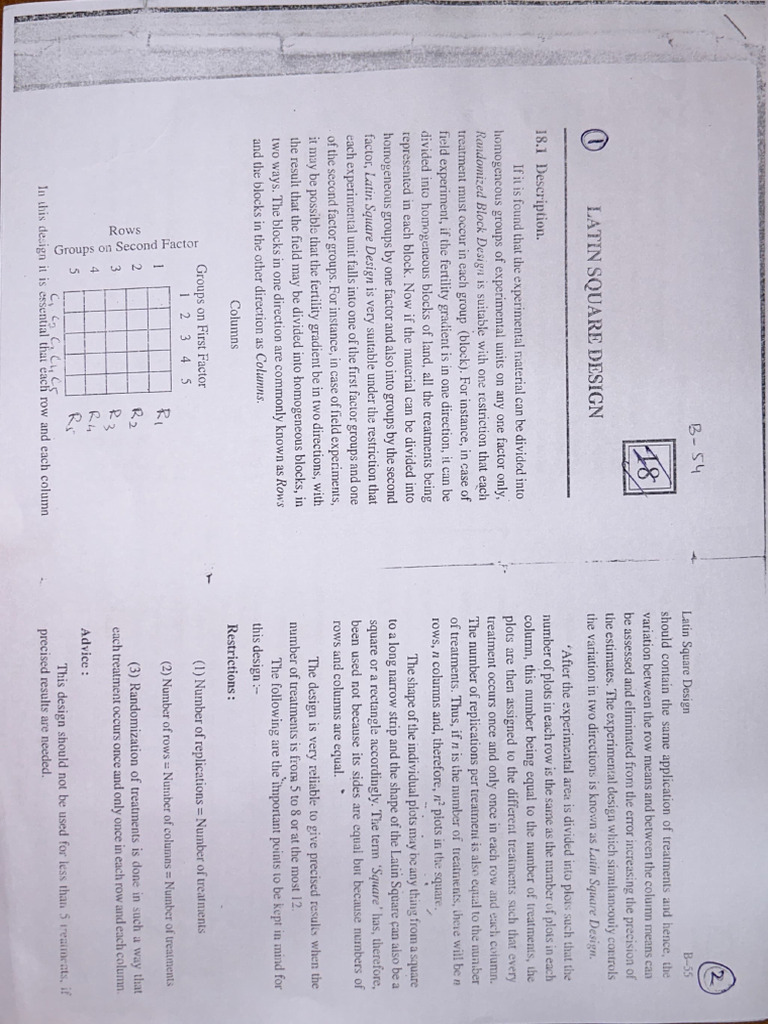 Lec 6 | PDF | Statistical Inference | Design Of Experiments
